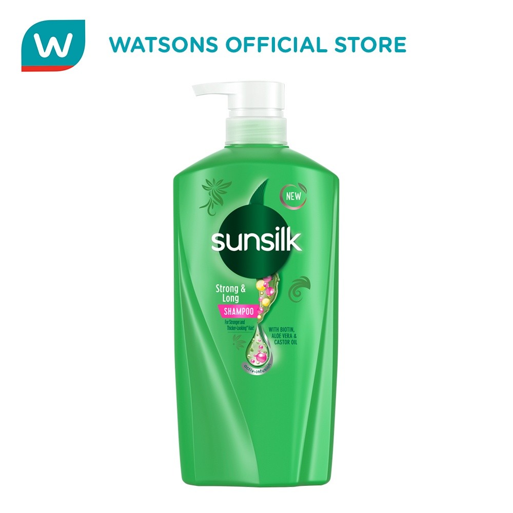유 ۩ SUNSILK Shampoo Green Strong & Long 1L | Shopee Philippines