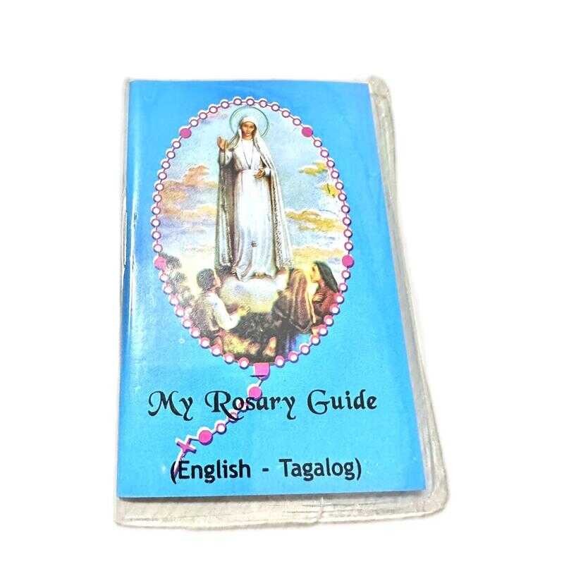 MY ROSARY GUIDE (Pocket Size) English And Tagalog With Or Without ...