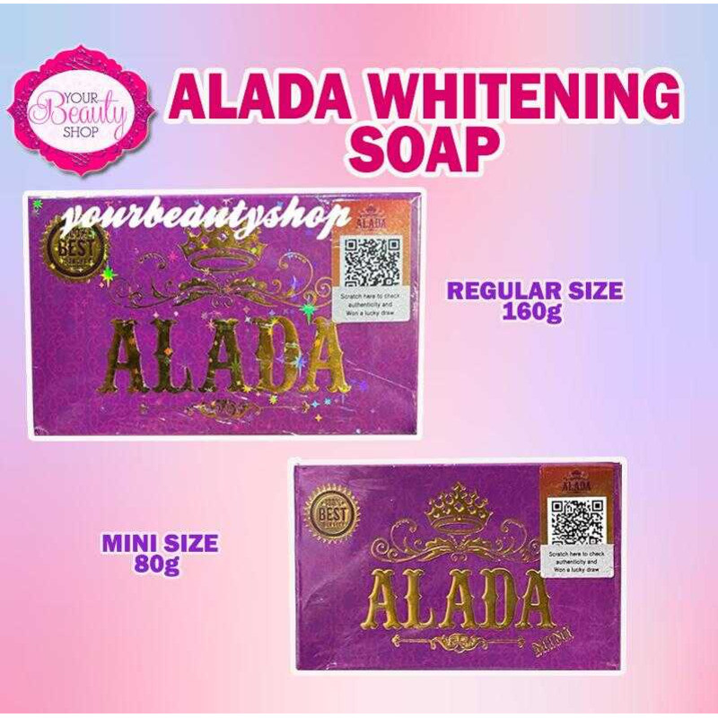 ALADA SOAP WITH QR CODE FROM THAILAND Body Care Wash Whitening Cleanser ...