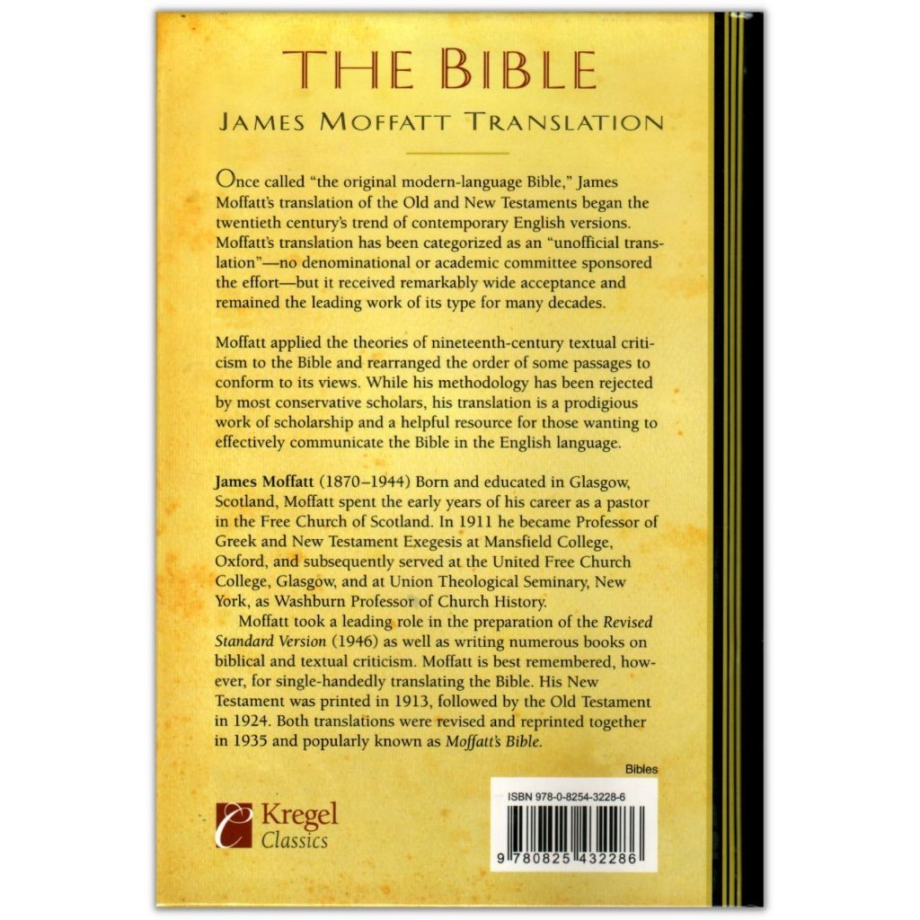 The Bible - James Moffatt Translation | Shopee Philippines