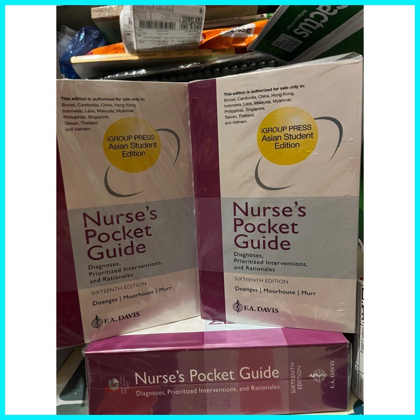 Nurses pocket guide NANDA 16th & 15th edition | Shopee Philippines