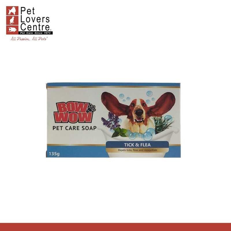Bow Wow Dog Soap Tick And Flea 135 Grams D91 | Shopee Philippines