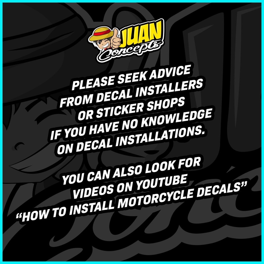 Yamaha Radiator Decals Classic Design for (Mio Gear,Fazzio,Gravis ...