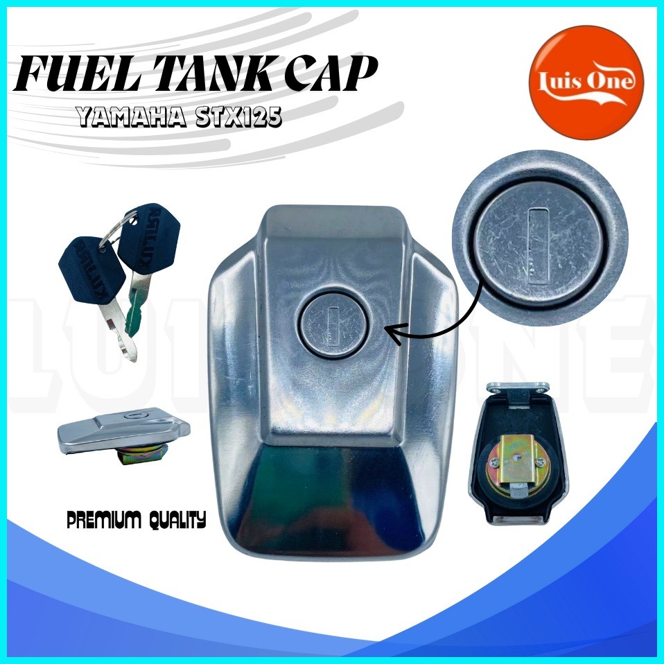 MOTORCYCLE FUEL TANK CAP STAINLESS FOR KAWASAKI BARAKO / HD3 | Shopee ...