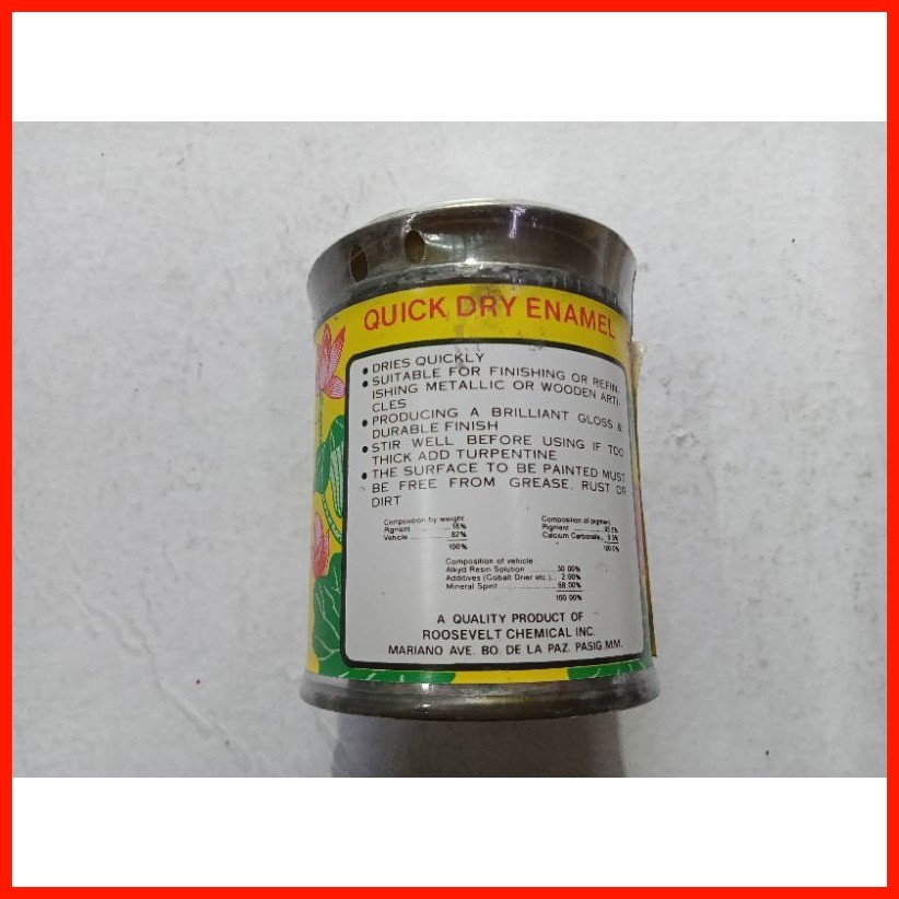 LUTOS QDE Enamel Paint(Gold / Silver) | Shopee Philippines