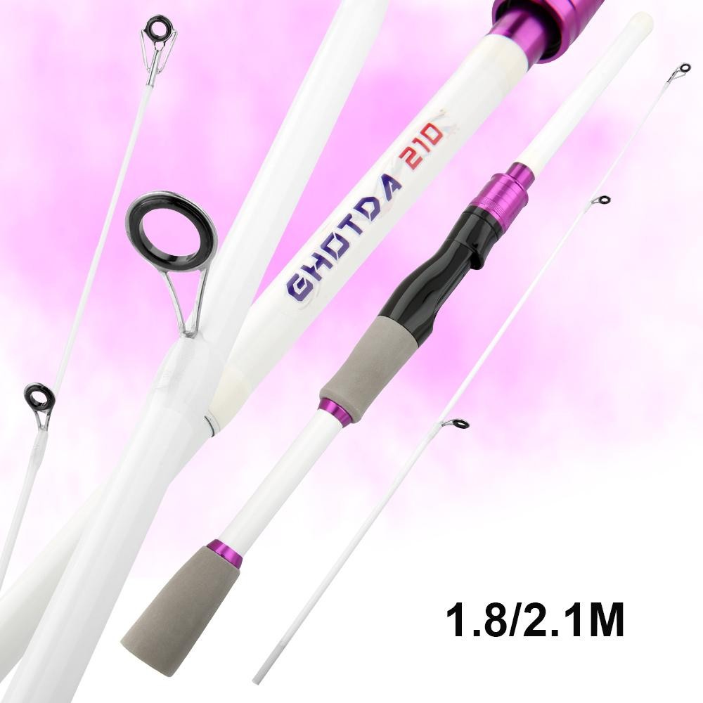 1.8/2.1m Telescopic Multi-section Lure Fishing Rod and Lightweight ...