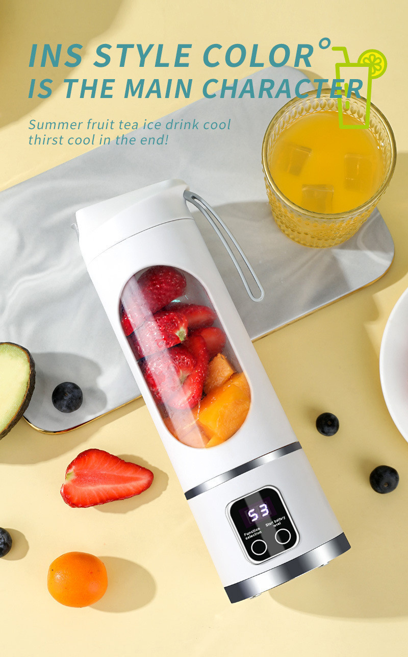 【Fast shipping】Portable Juicer, Home Use Crushed Ice Juicer Cup, USB ...