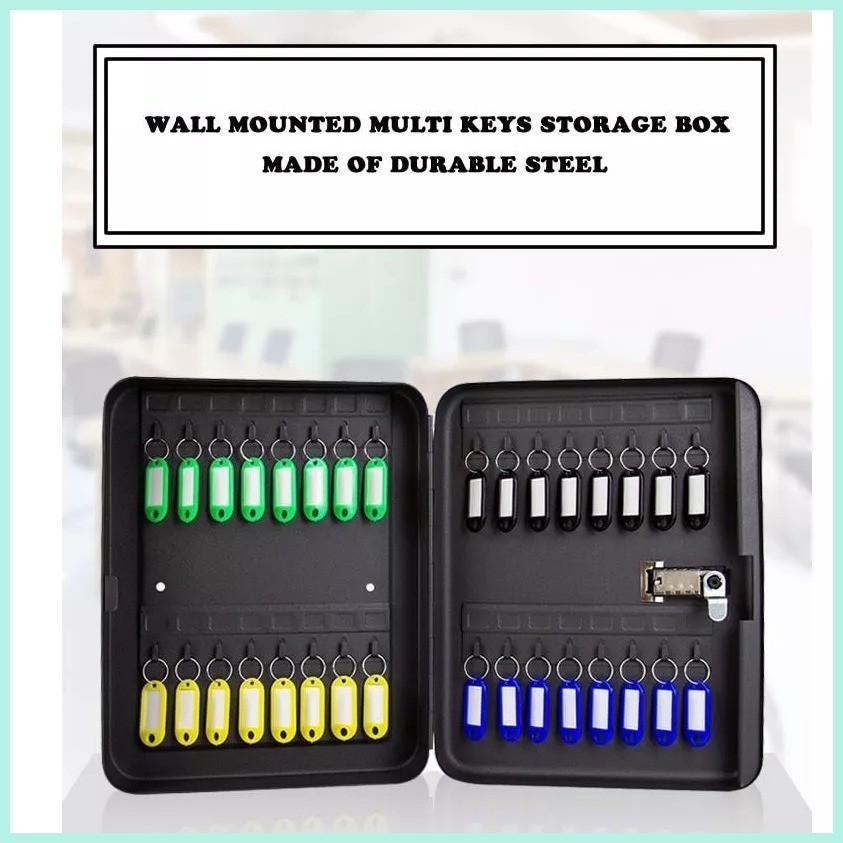 Home Storage Security Password Key Safe Box Combination Operated Lock ...