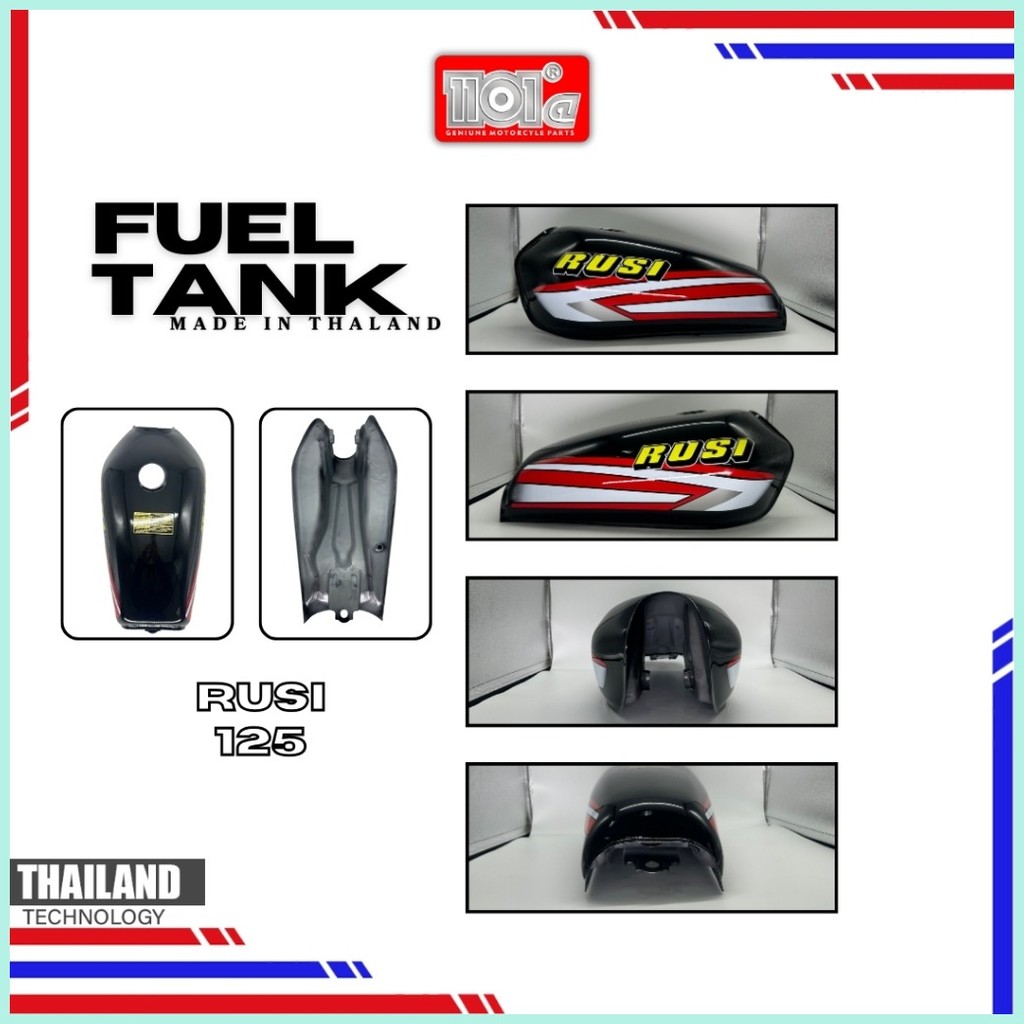 Motolab Motorcycle Fuel Tank for HONDA TMX125 TMX155 ,Barako ,RUSI ...
