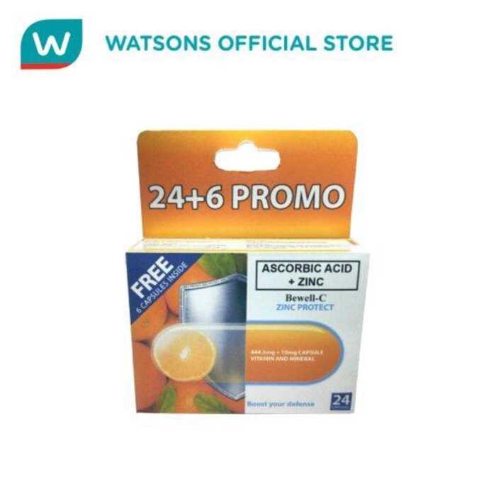 BEWELL C ZINC Protect 24 Plus 6 Promo Pack | Shopee Philippines