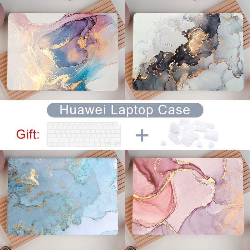 Huawei Marble Print Case for Matebook 14 13 AMD 2020 Matebook X ...