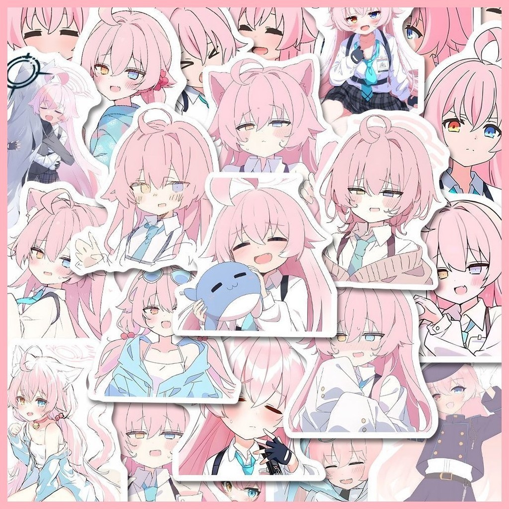 [GUYN] Stickers Blue Archive (57 Sheets) Takanashi Hoshino Takanashi ...