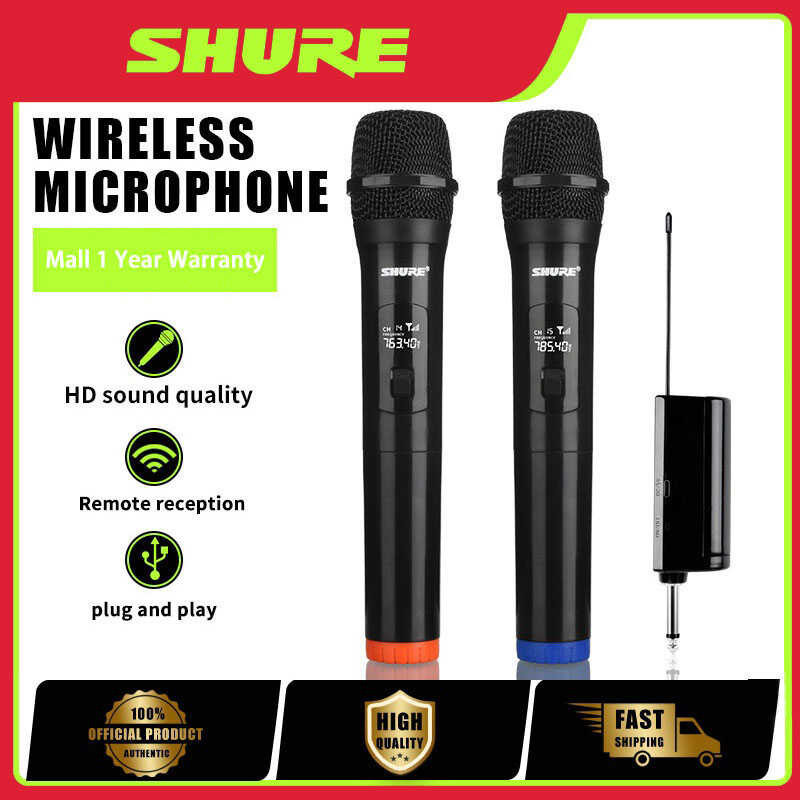 5 SHURE Wireless original Dual Handheld Receiver Professional ...