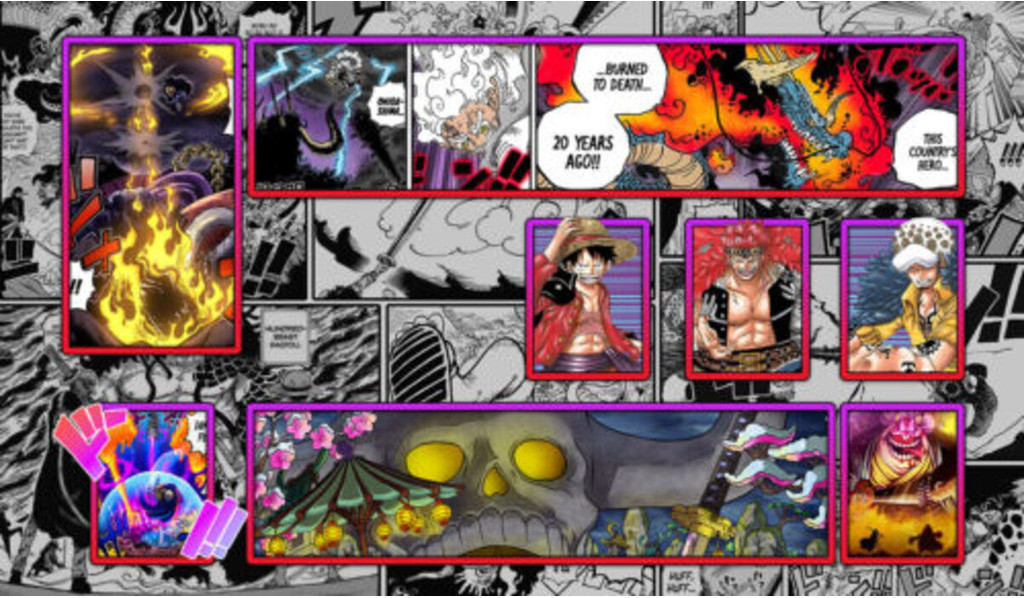 One Piece Playmat Worst Generation - Basic Playmat TCG Luffy Law Kid ...