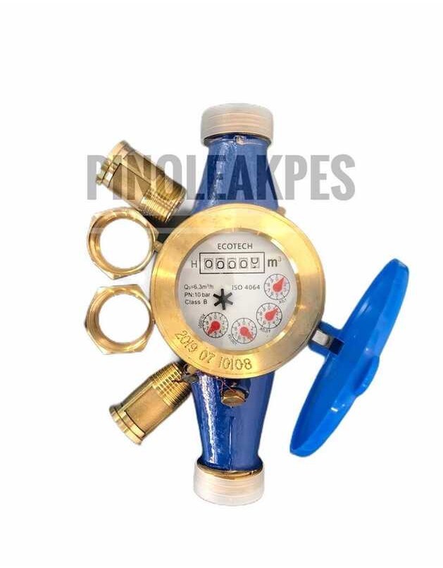 LY 1 - INCH EcotecH WAter Meter (BrASS) | Shopee Philippines