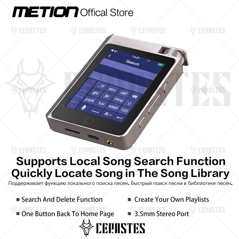 Ruizu A55 Lossless Hi-fi MP3 player, Bluetooth 5.0, high resolution ...