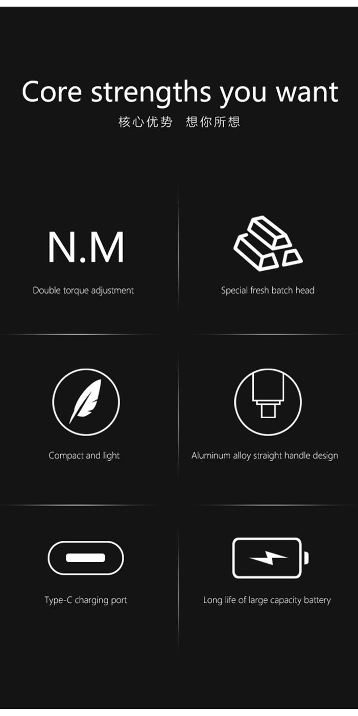 MaAnt L5 Pro Multifunctional Electric Screwdriver Set with 12/24 Batch Heads for Mobile Phone ...