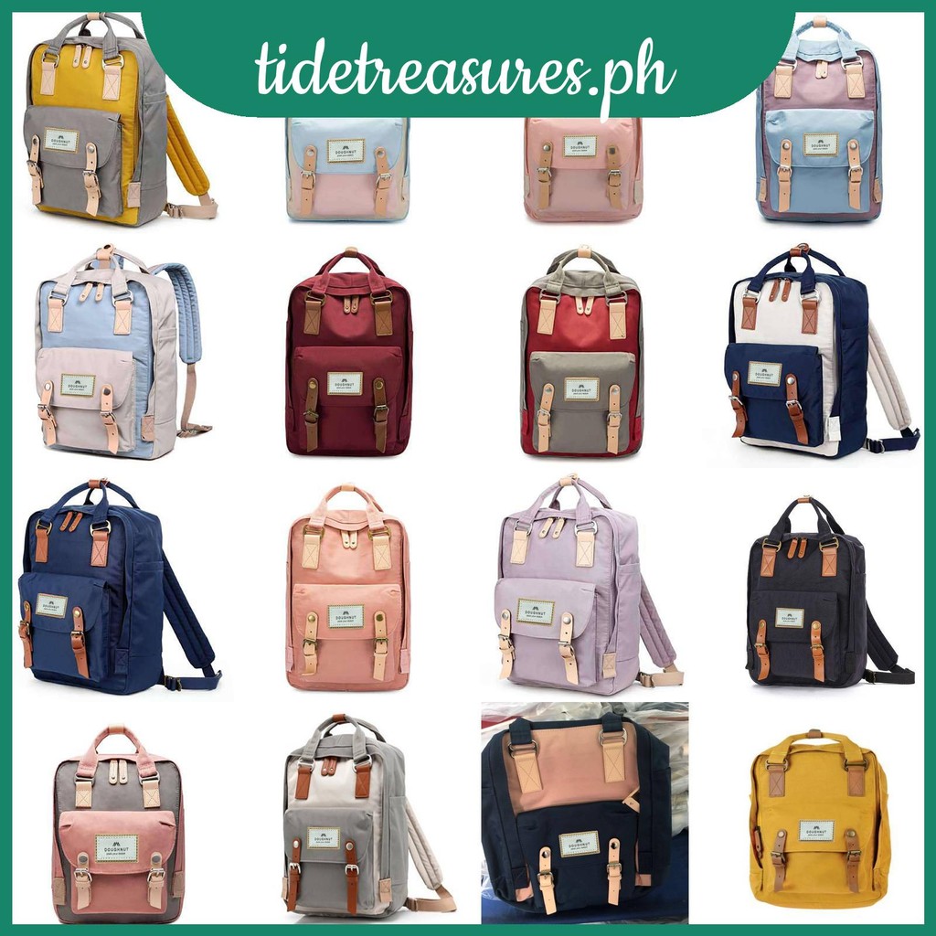 Travel Multipurpose Waterproof Backpack Colorblock Design With | Shopee ...