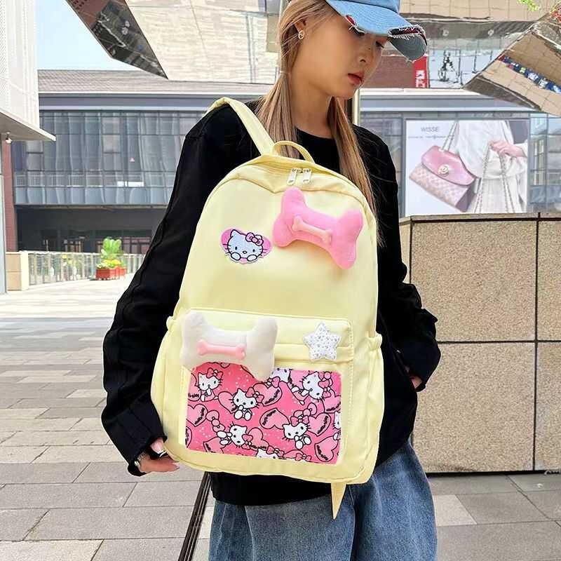 2C 2024 Bagong Cute Na Cartoon Backpack Para Sa Mga Babae, Spring At ...