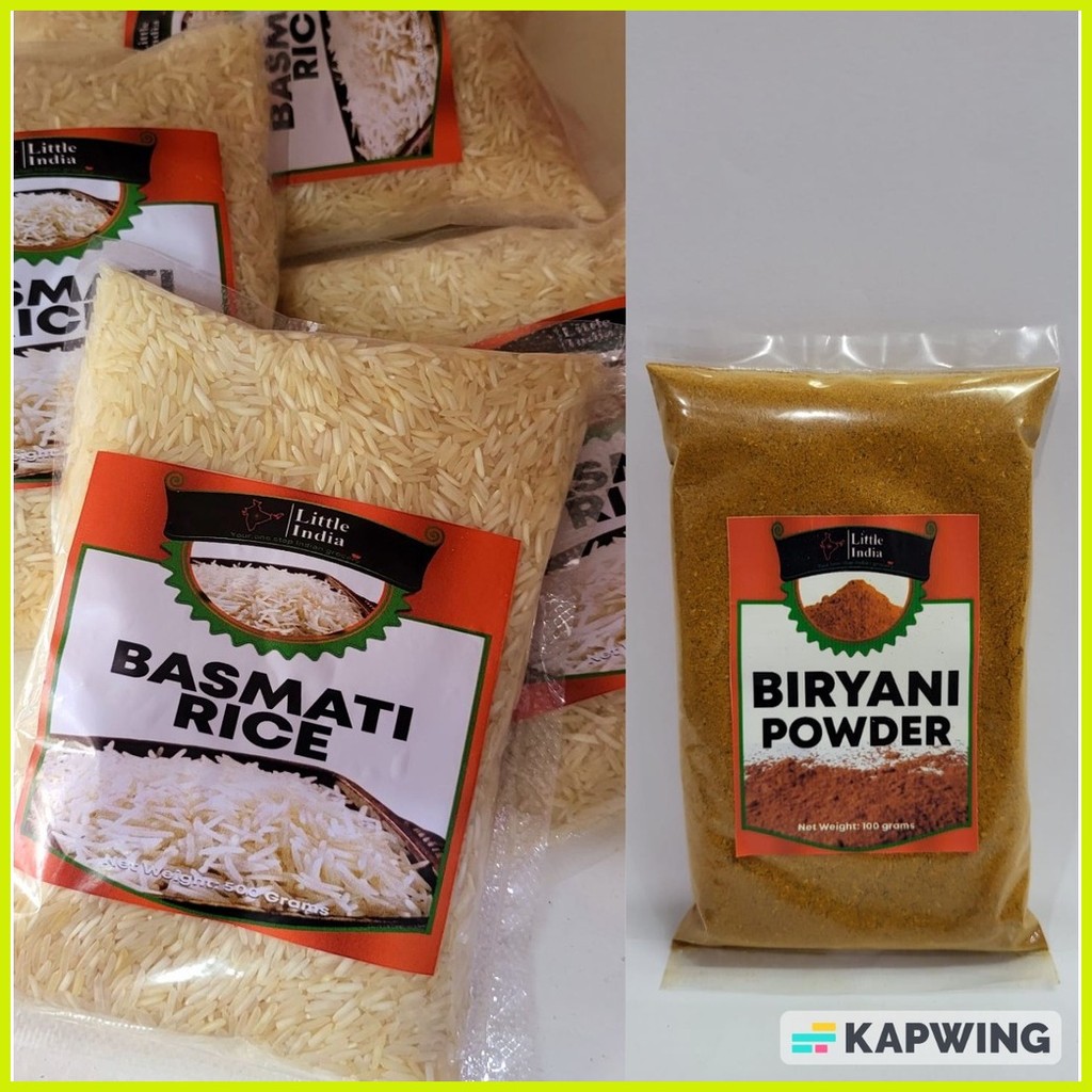 Bundle Deal Biryani Lovers (BASMATI 1KG) (BIRYANI 100G) ( Team Biryani ...