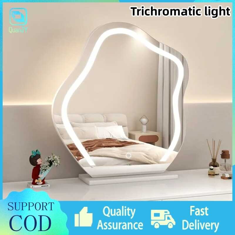 Makeup Led Mirror Touch Screen Make-Up Humantong Mirror Make-Up Na May ...