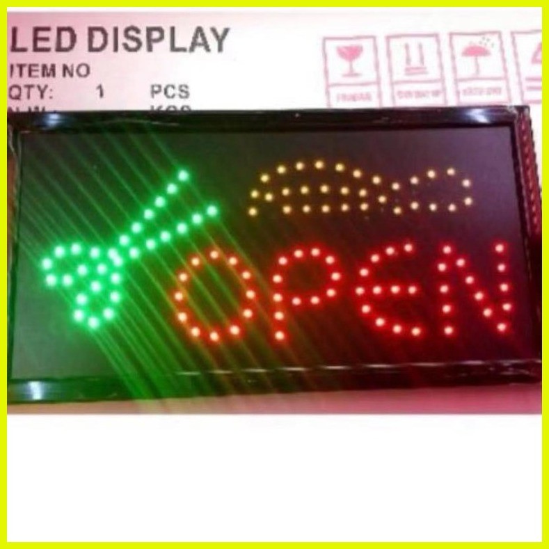 DISPLAY SIGN / LED SIGNAGE ( OPEN SCISSOR ) | Shopee Philippines