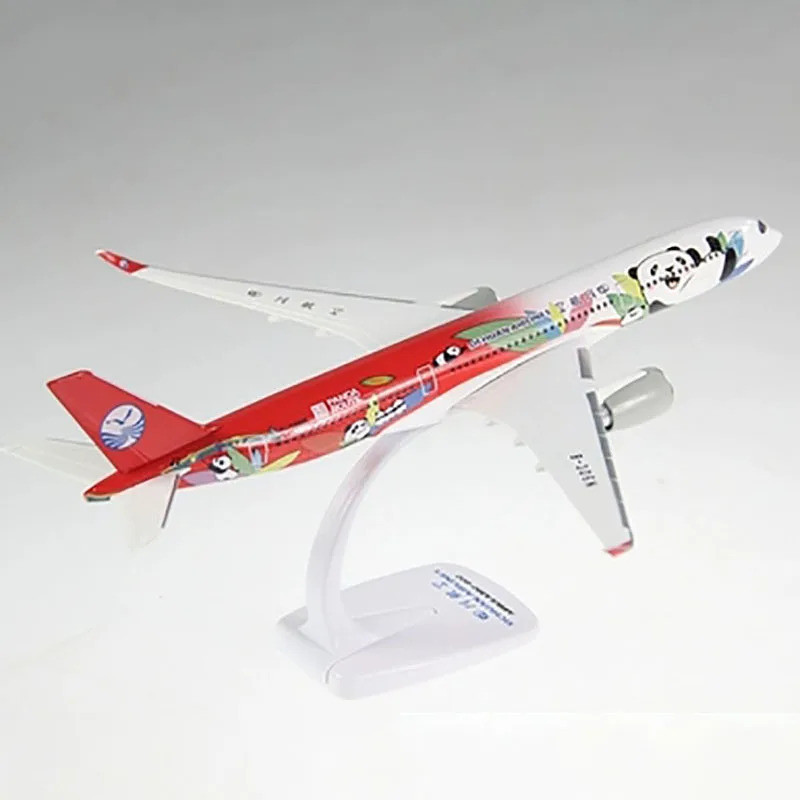 1/200 Scale A350 A350-900 Sichuan Panda Aire Aircraft Plastic ABS ...