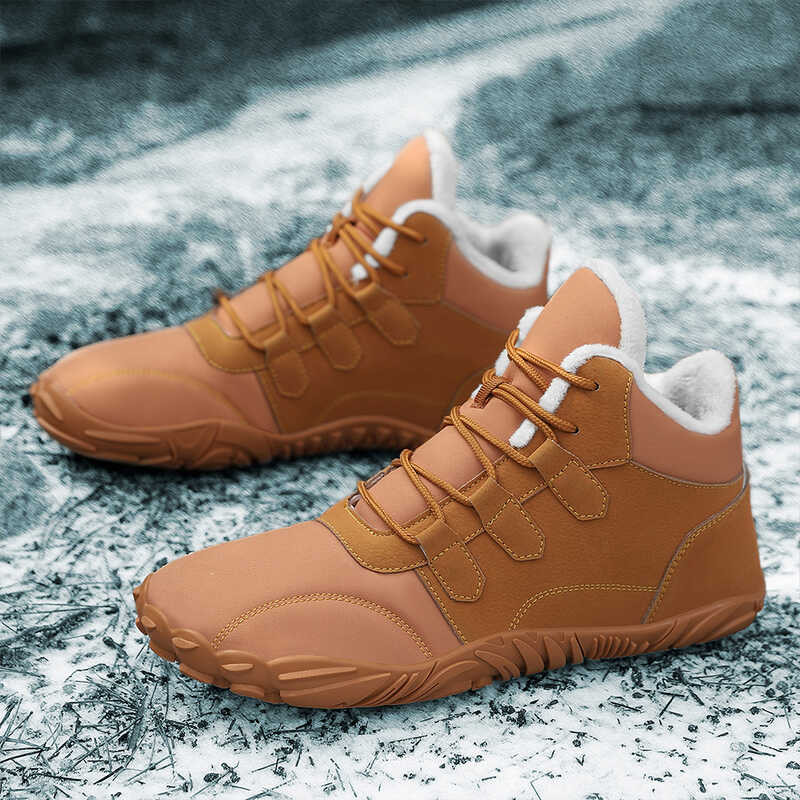 Outdoor Snow Trek Thermal Minimalist Ankle Boots Comfortable Plush ...