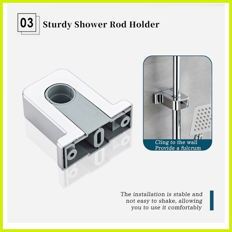 ஐ Shower Set 304 Stainless Steel Bathroom Shower height adjustable 2 in ...