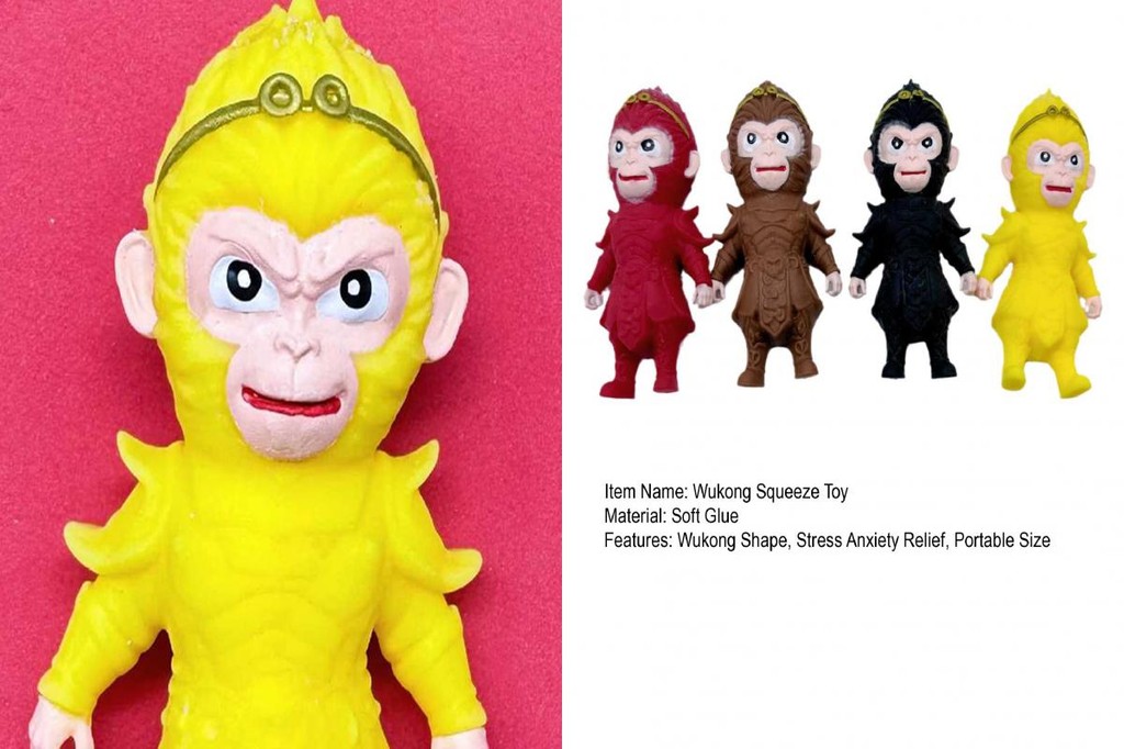 TURT Wukong Squeeze Toy Monkey King Squeeze Toy Monkey King Stress ...
