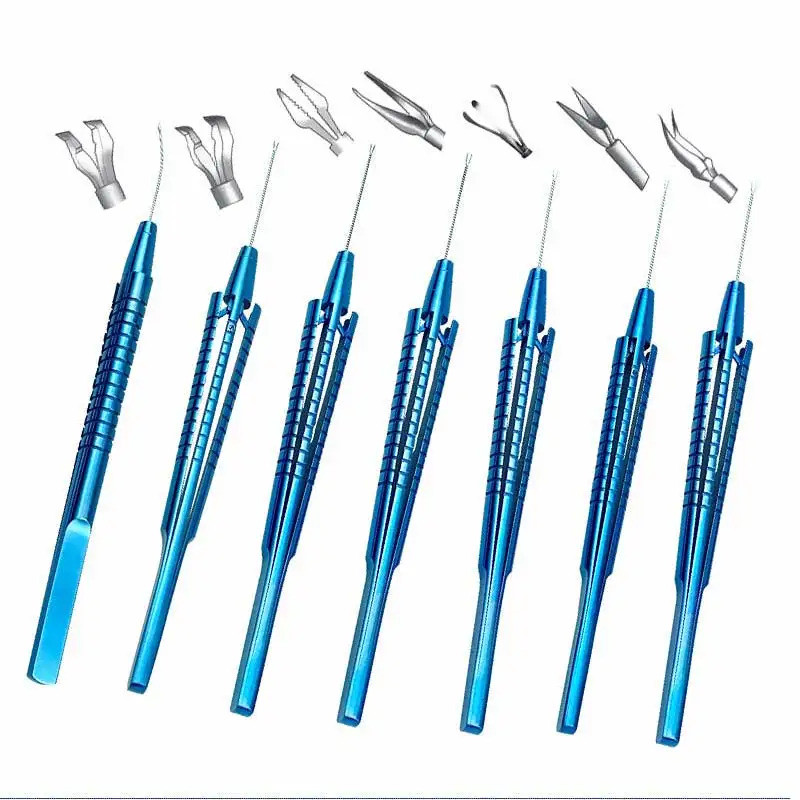 Ophthalmic Forceps 23G Intraocular Virtreo-Retinal Titanium Alloy ...
