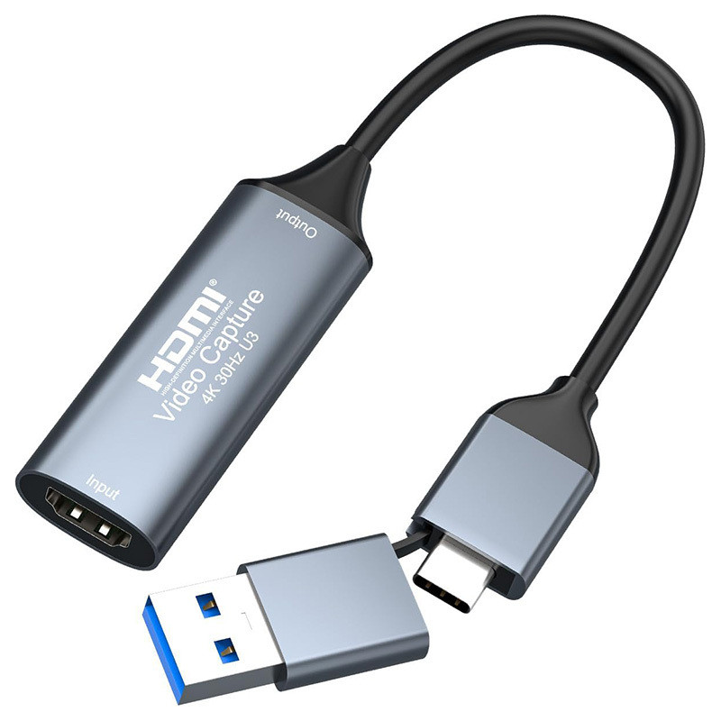 4K HDMI to USB 3.0/2.0 Type C Video Capture Card 1080P MS2130 Type ...