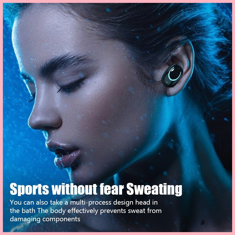 ♀ 5.2 Gaming MIC Wireless Headset Hi-Fi Headphones X10 TWS Bluetooth ...