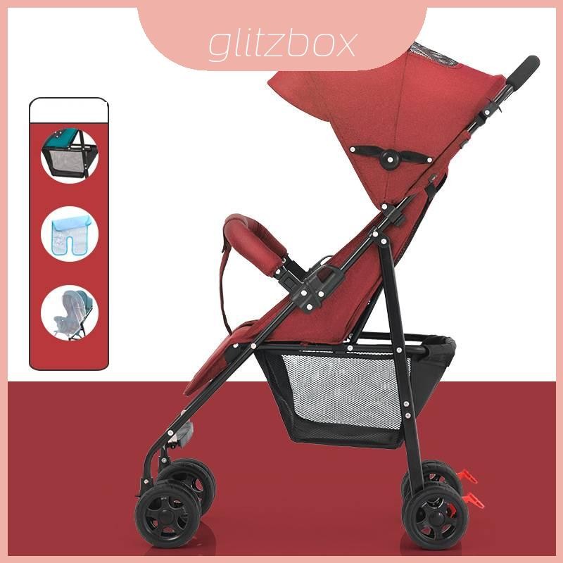 Frame Sturdy Steel Baby Stroller Convenient Folding Umbrella Design Use ...