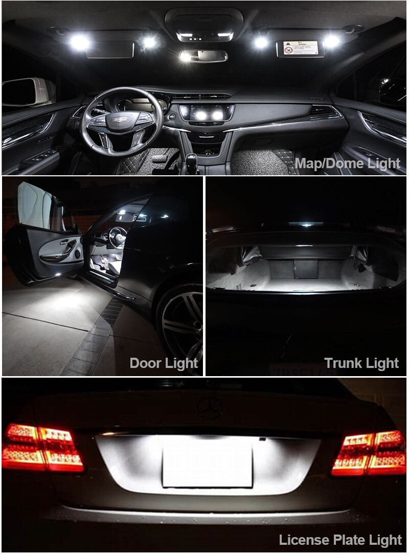 9Pcs LED Interior Light Bulb Kit For Honda BR-V BRV 2022 2023 2024 2025 ...