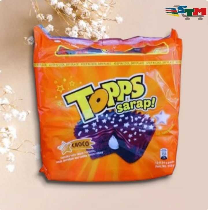 Cupcake Choco Topps Sarap 10X34g 0D4 | Shopee Philippines