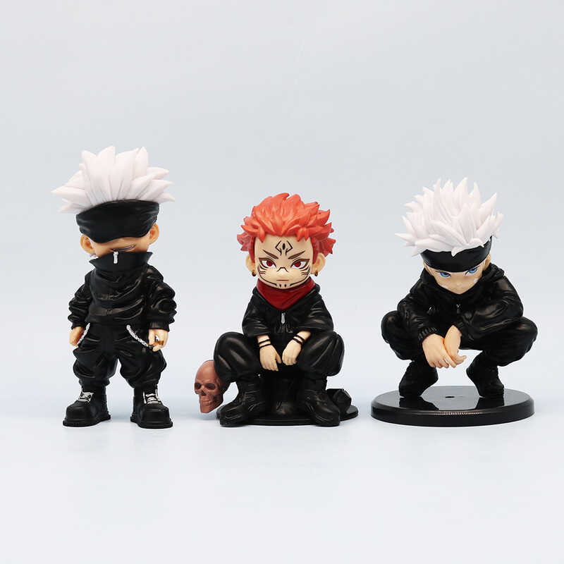 Jujutsu Kaisen Figure Squatting Position Standing Gojo Satoru Sitting ...
