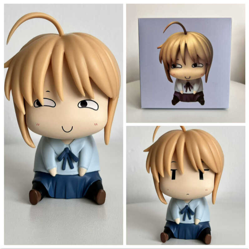 Night Fate/Stay Altria Saber Q Version Sitting Posture Two Anime ...