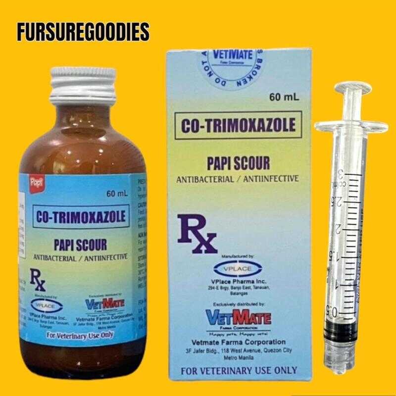 Papi Scour (Co-Teimoxazole, Antibacterial And Antiinfective) 60Ml Ed5 ...
