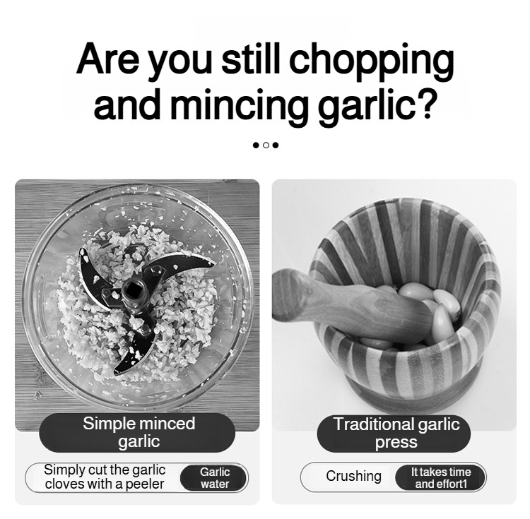 Garlic Muddler Garlic Press High Efficiency Garlic Grinding Pan Food ...