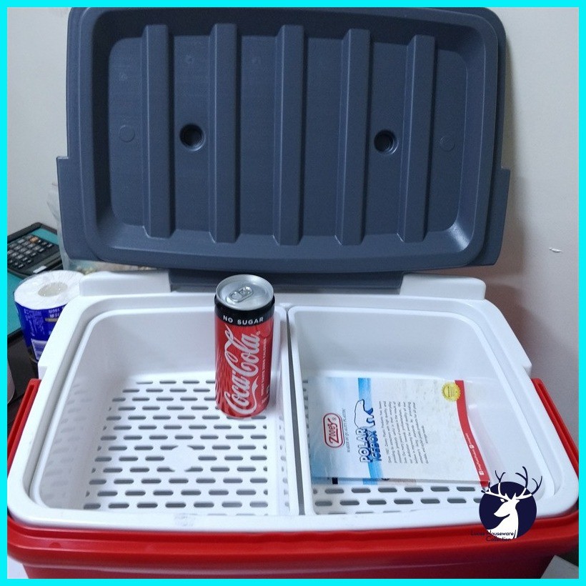 ZOOEY BRAND HIGH-QUALITY COOLER BOX POLAR ICE BOX LARGE 35 LITER PLAIN ...
