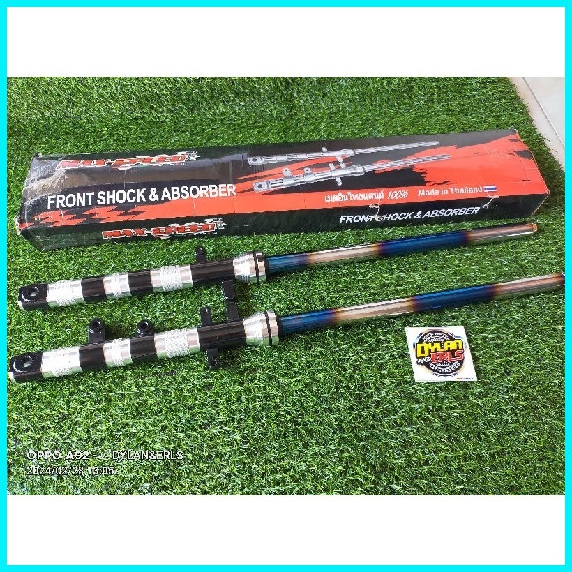 FRONT SHOCK ASSY FOR RAIDER 150 CARB / FI MAX -SPEED | Shopee Philippines