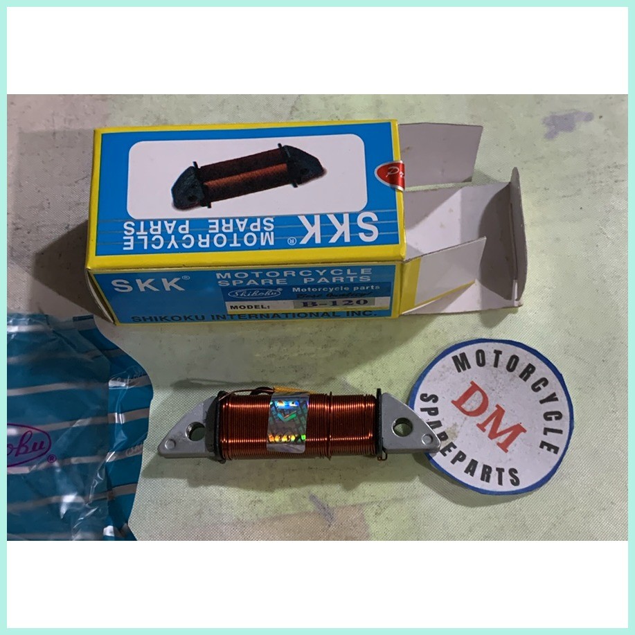 B120 X120 PRIMARY COIL [ CONTACT POINT MODEL ] [ LEGIT DEALER - SKK ...