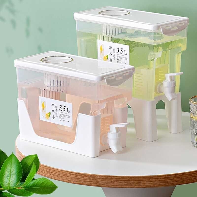 Plastic Jar Water Container Juice Dispenser Jug Kettle Para sa Ice Cold ...