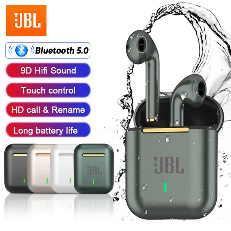 JBL TWS Wireless Earbuds Bluetooth Waterproof IPX5 HIFI-Sound Music ...