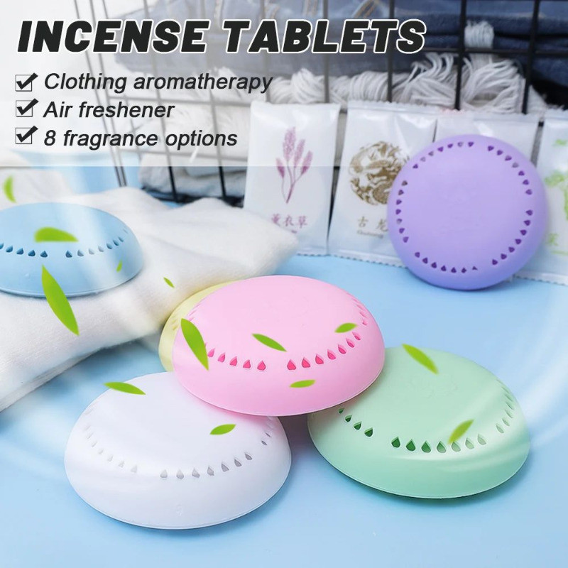 Round Solid Air Fresheners Toilet Aromatherapy Lasting Deodorization ...
