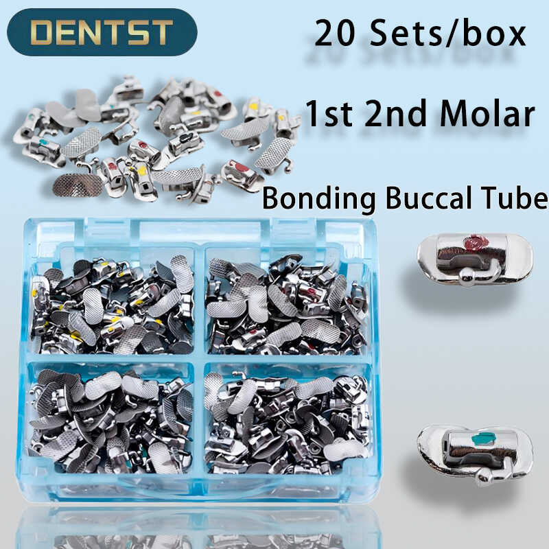 1St 2Nd Molar Bonding Buccal Bondable Non-Convertible Single Tube Roth ...