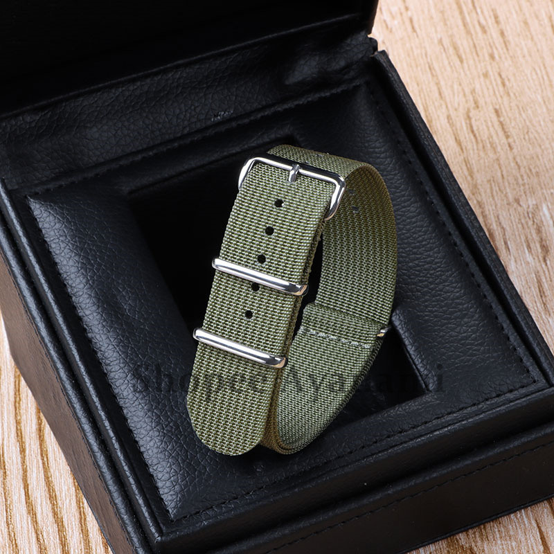 18mm 20mm 22mm Nylon Watch Strap NATO Canvas Bracelet for Seiko Watch ...