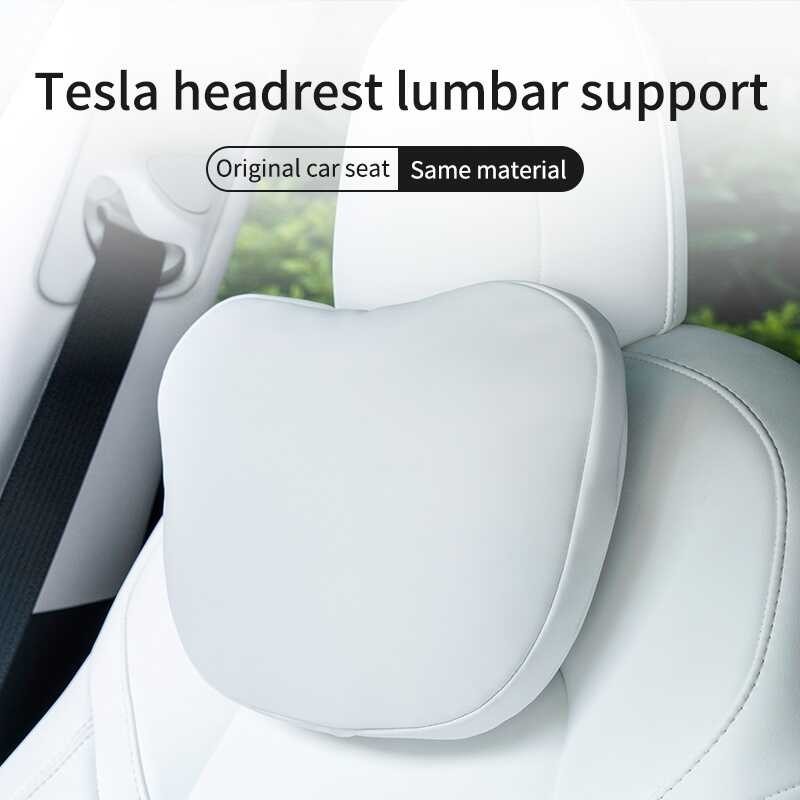 Unan Para Leeg Sa Tesla Model 3 /Model Y 2018-2023 2024 Headrest Lumbar ...