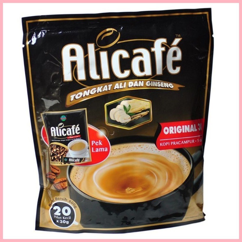 Alicafe Original Tongkat Ali Dan Ginseng Made in Malaysia 600g | Shopee ...